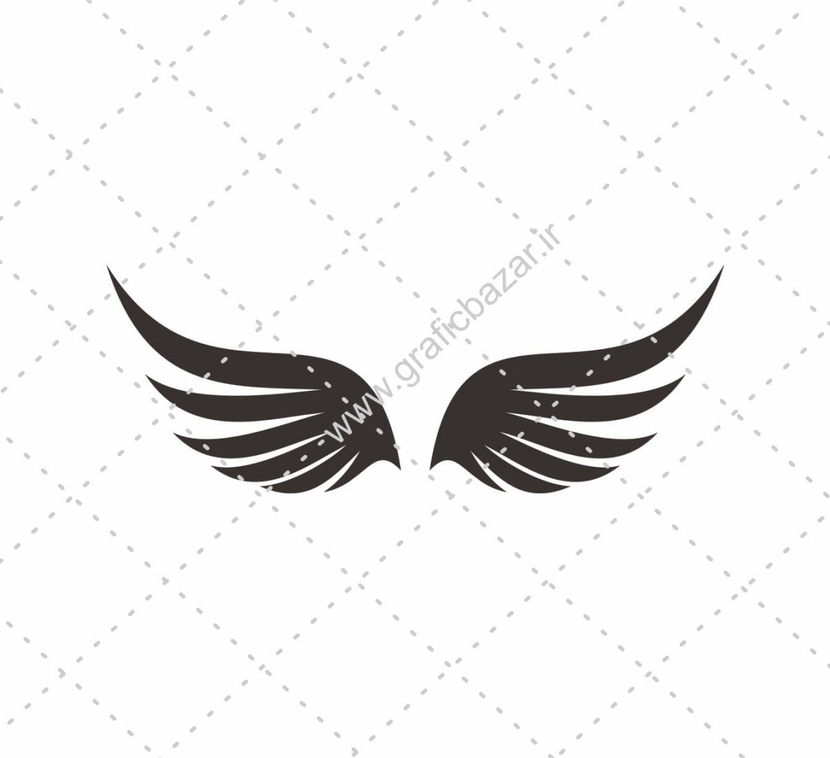 دانلود وکتور بال پرنده - گرافیک بازار